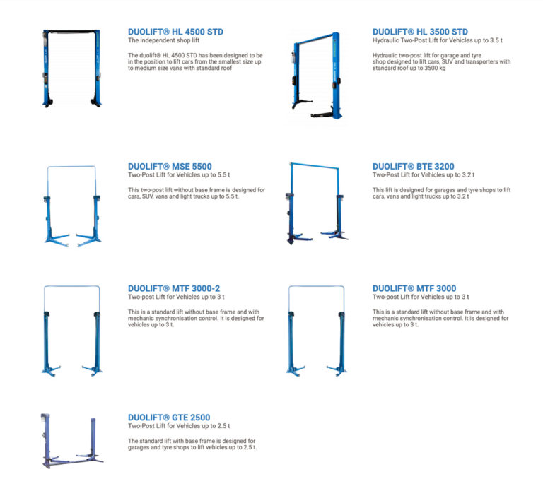 2 POST LIFTS - newtools