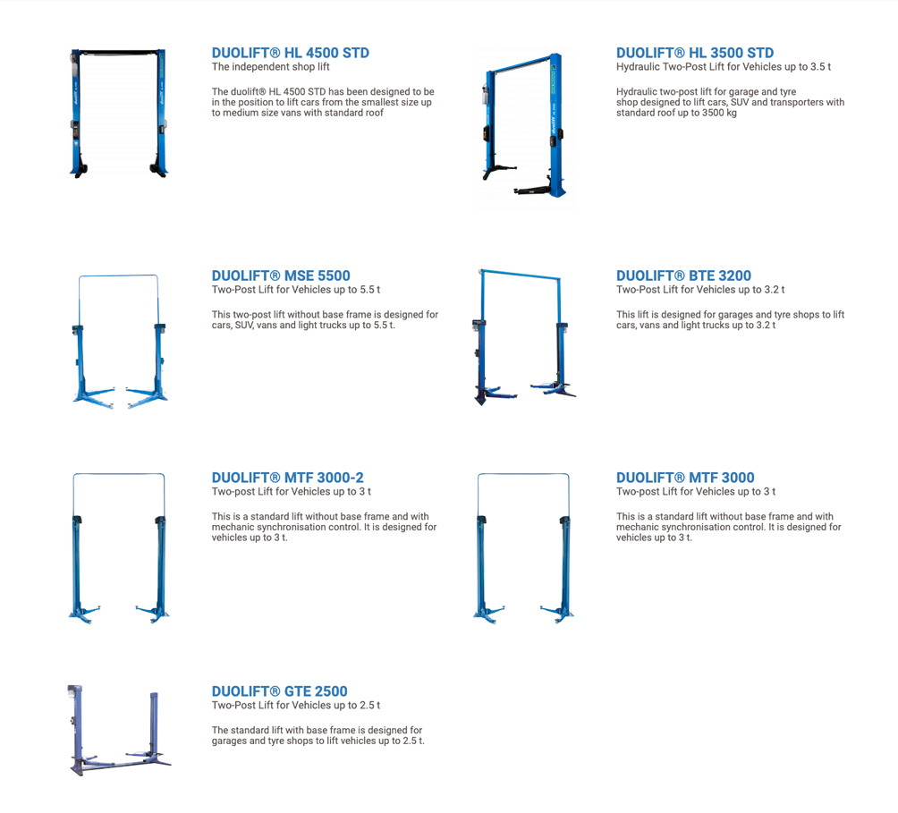2 POST LIFTS - newtools